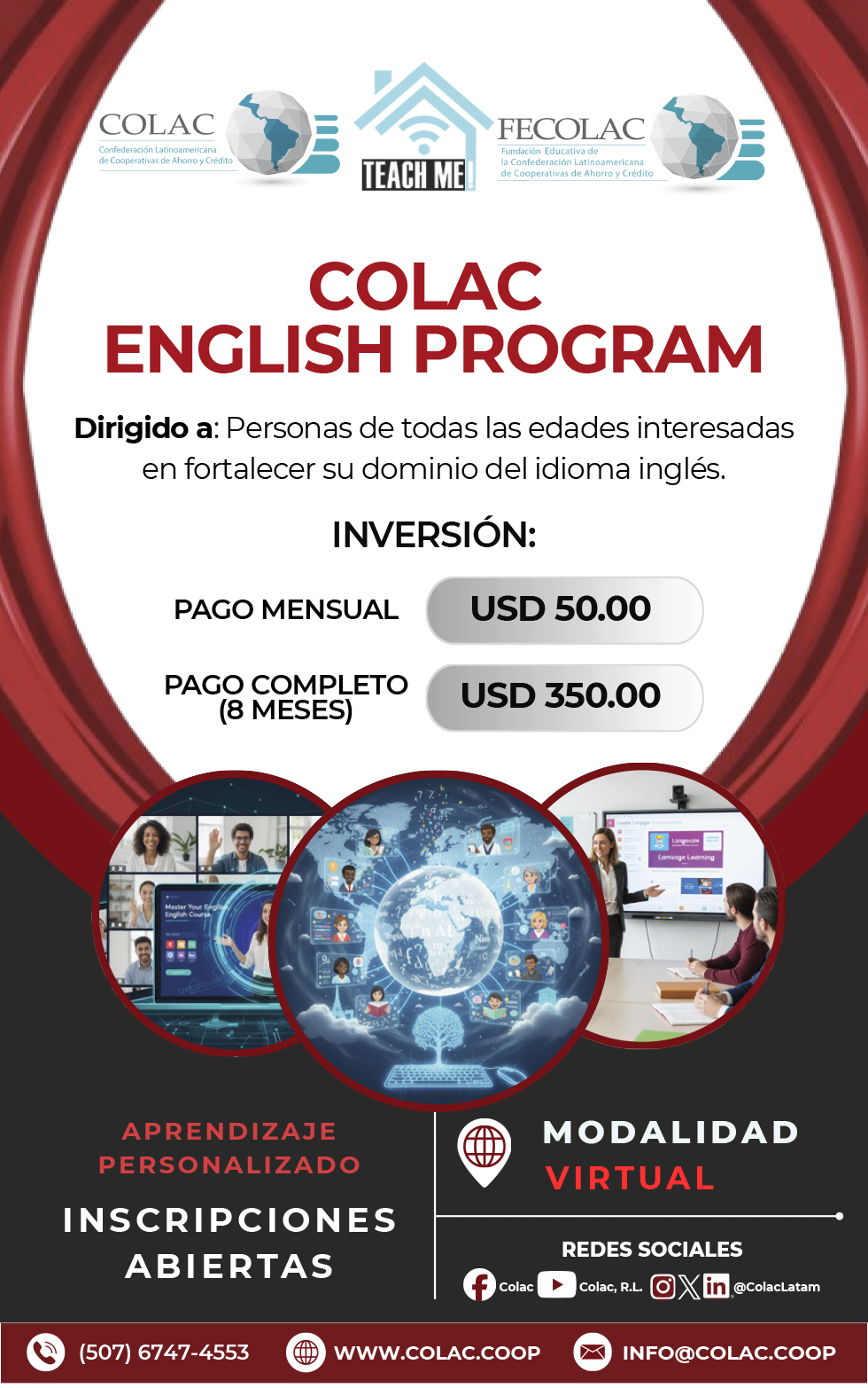 Colac English Program - COLAC - Confederación Latinoamericana de ...